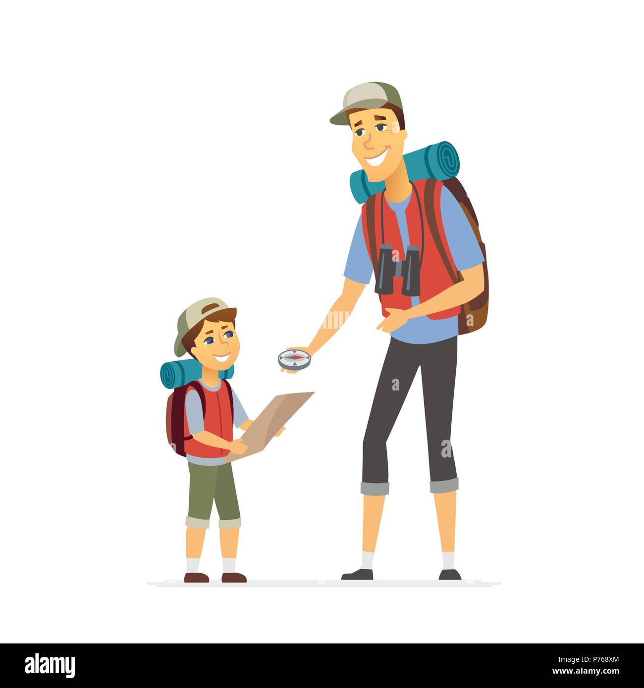 Father compass Cut Out Stock Images & Pictures - Alamy