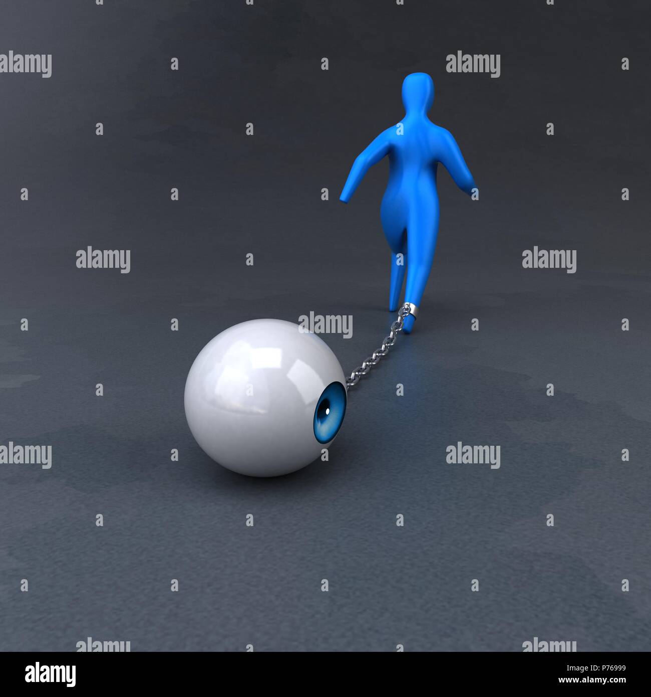 Burden symbol - 3D Illustration Stock Photo - Alamy
