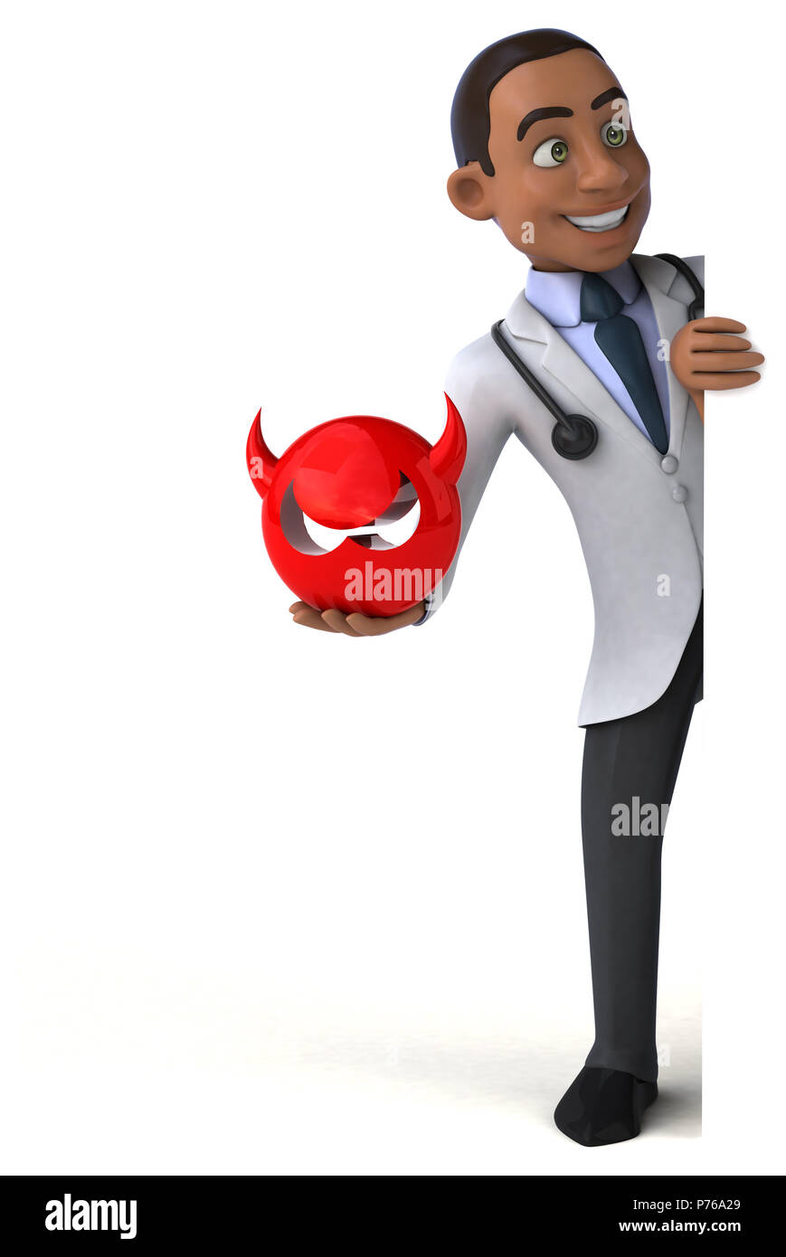 Evil doctor with male patient hi-res stock photography and images - Alamy