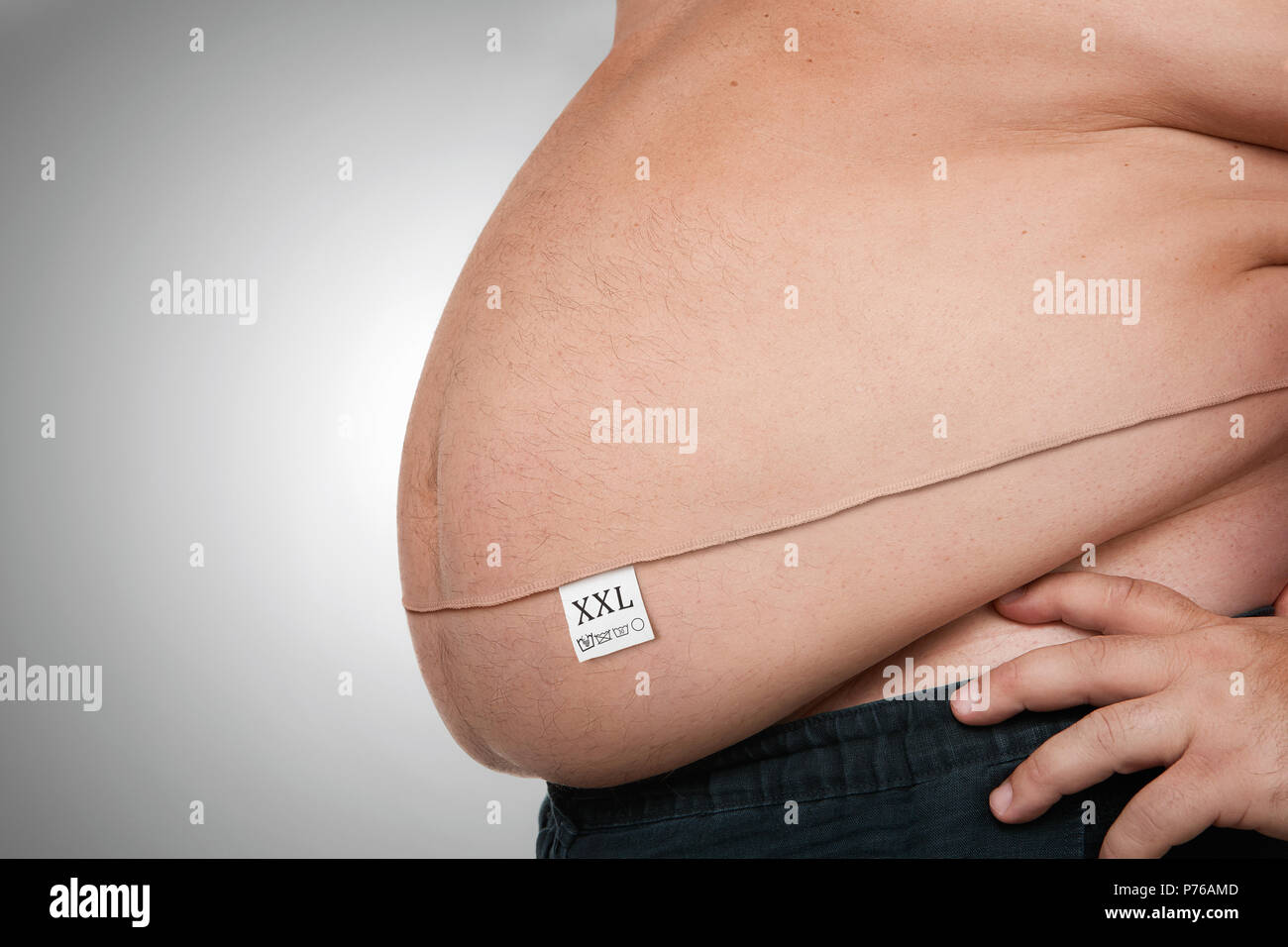 Fat Belly High Resolution Stock Photography and Images - Alamy