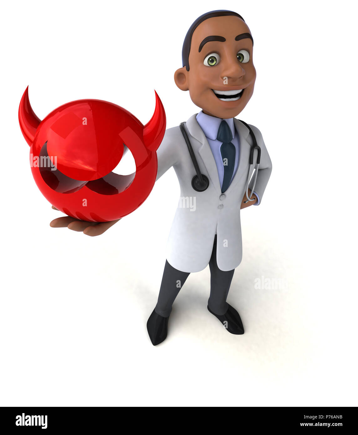 Evil doctor with male patient hi-res stock photography and images - Alamy