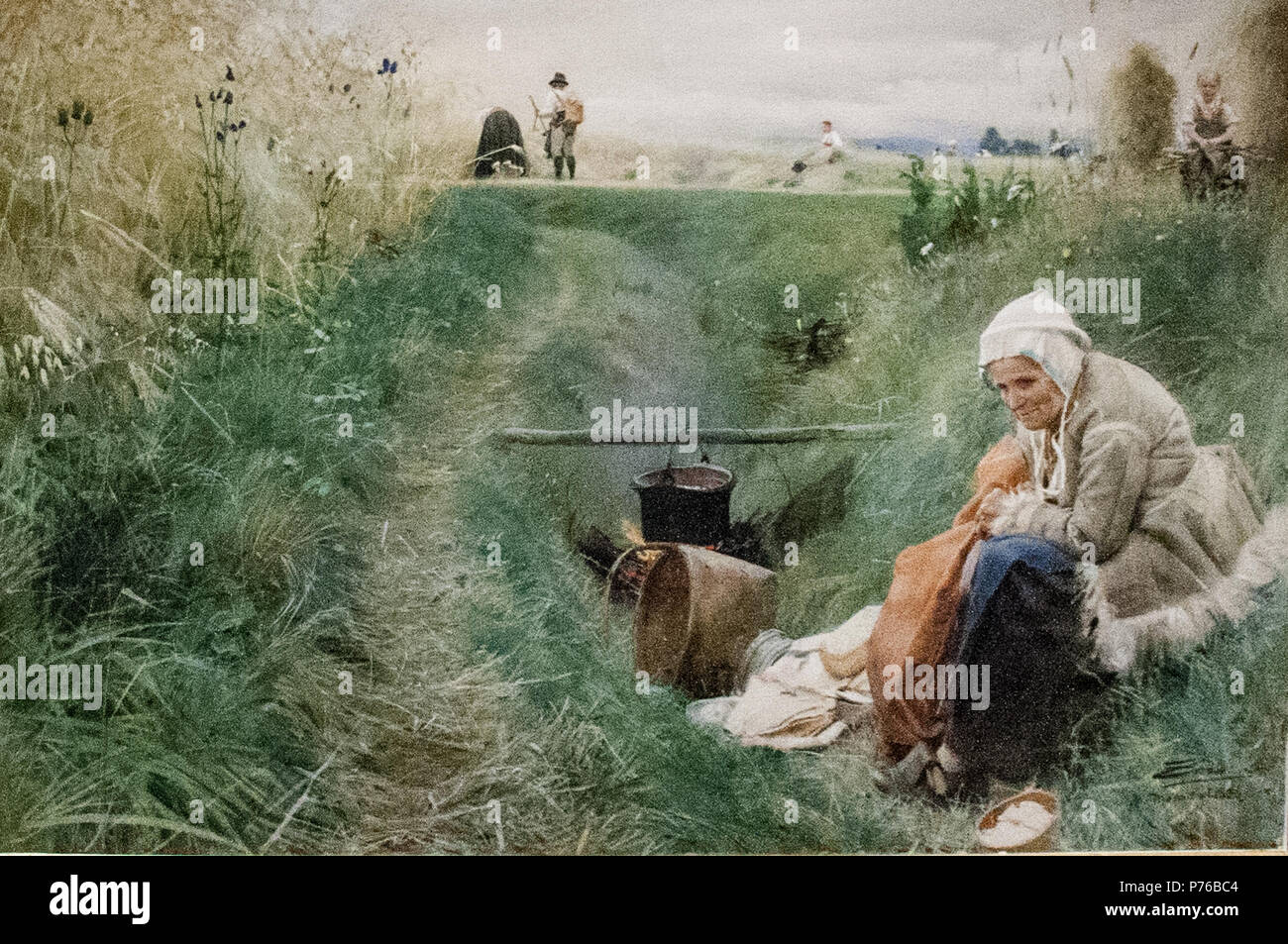 . Our daily bread . 'Our daily bread' depicts the artists mother ...