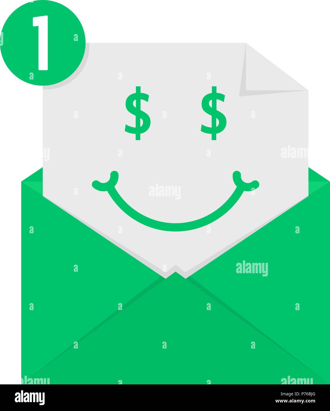 Prize envelope Stock Vector Images - Alamy