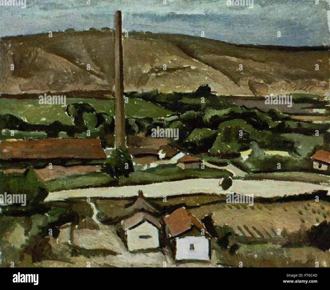 209 Sabin Popp - Peisaj (cea din urmă lucrare Stock Photo - Alamy