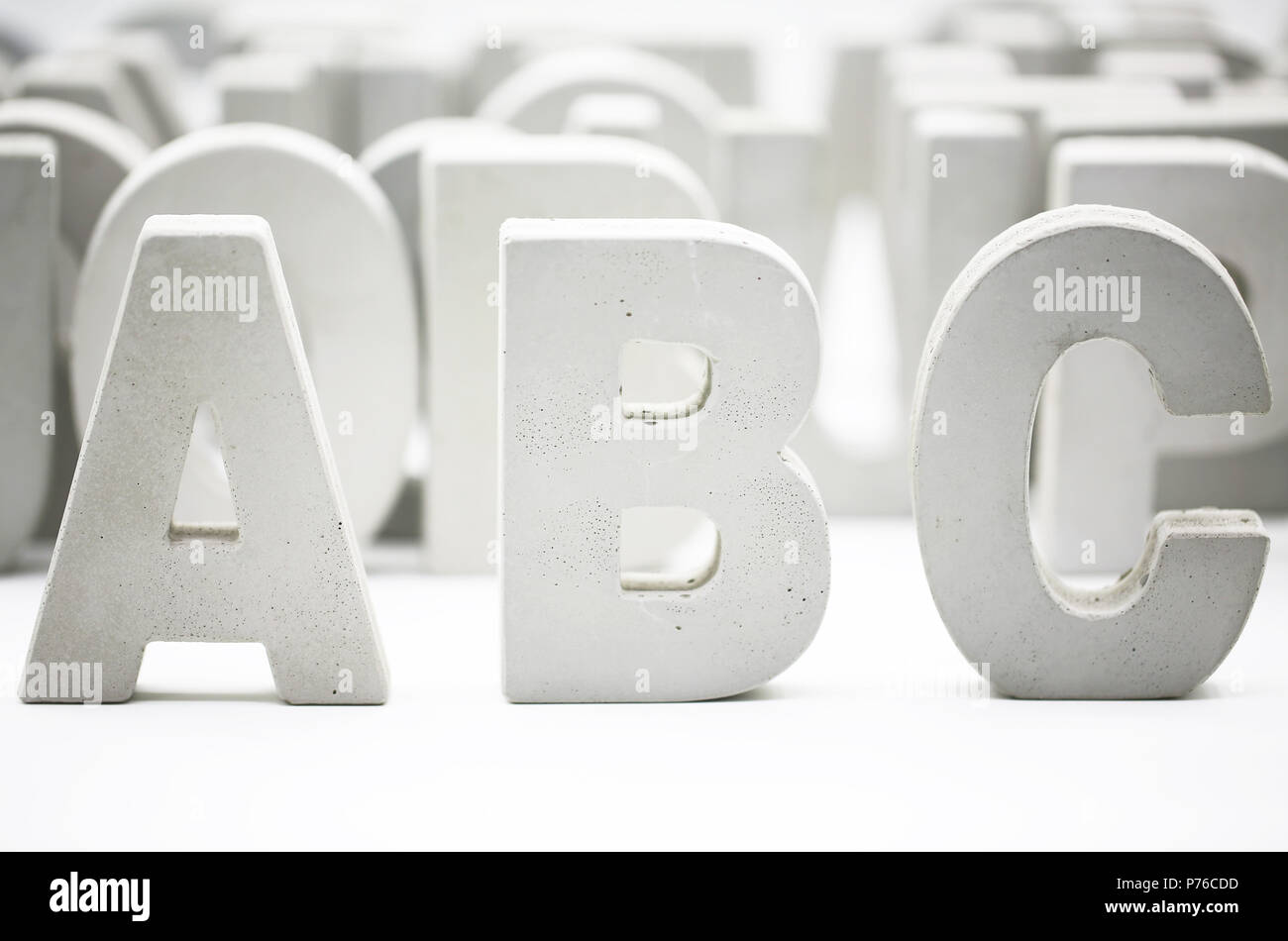 ABC block word Stock Photo - Alamy