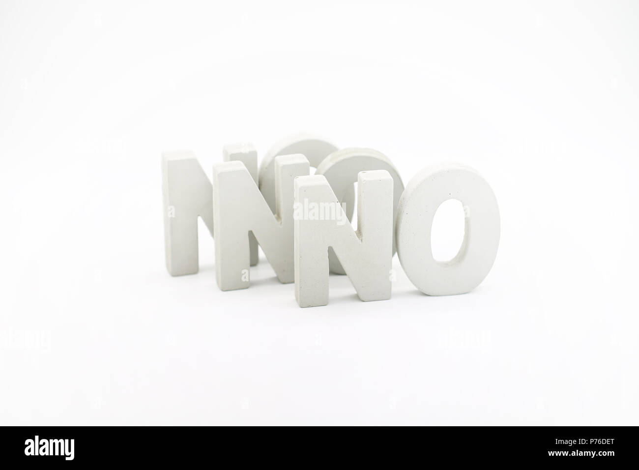 say no block Stock Photo - Alamy