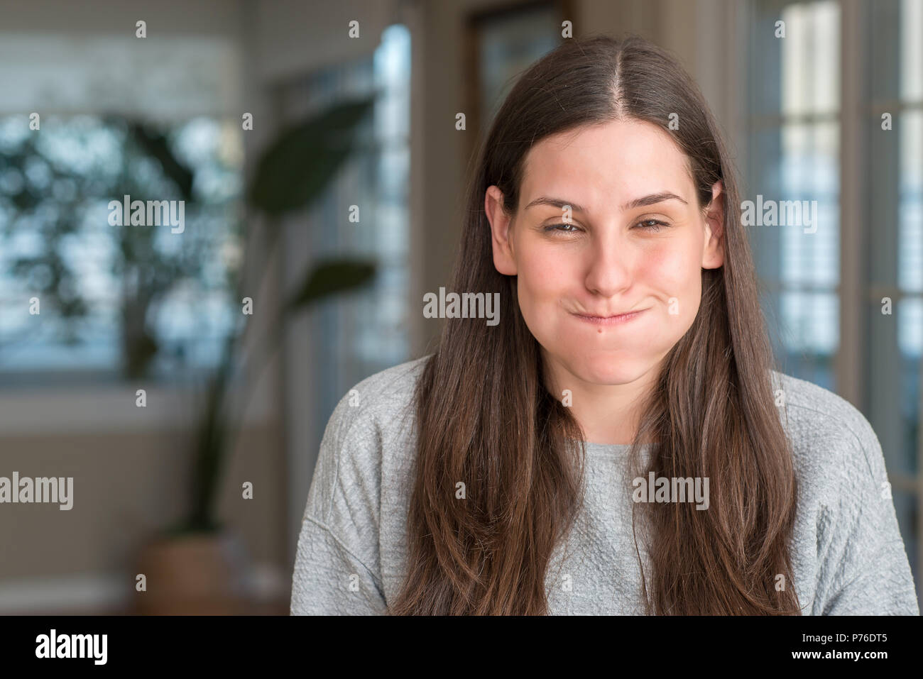 Woman air puff hi-res stock photography and images - Alamy