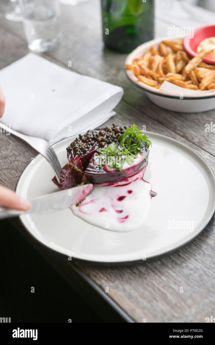 Musling, restaurant Copenhagen Stock Photo - Alamy