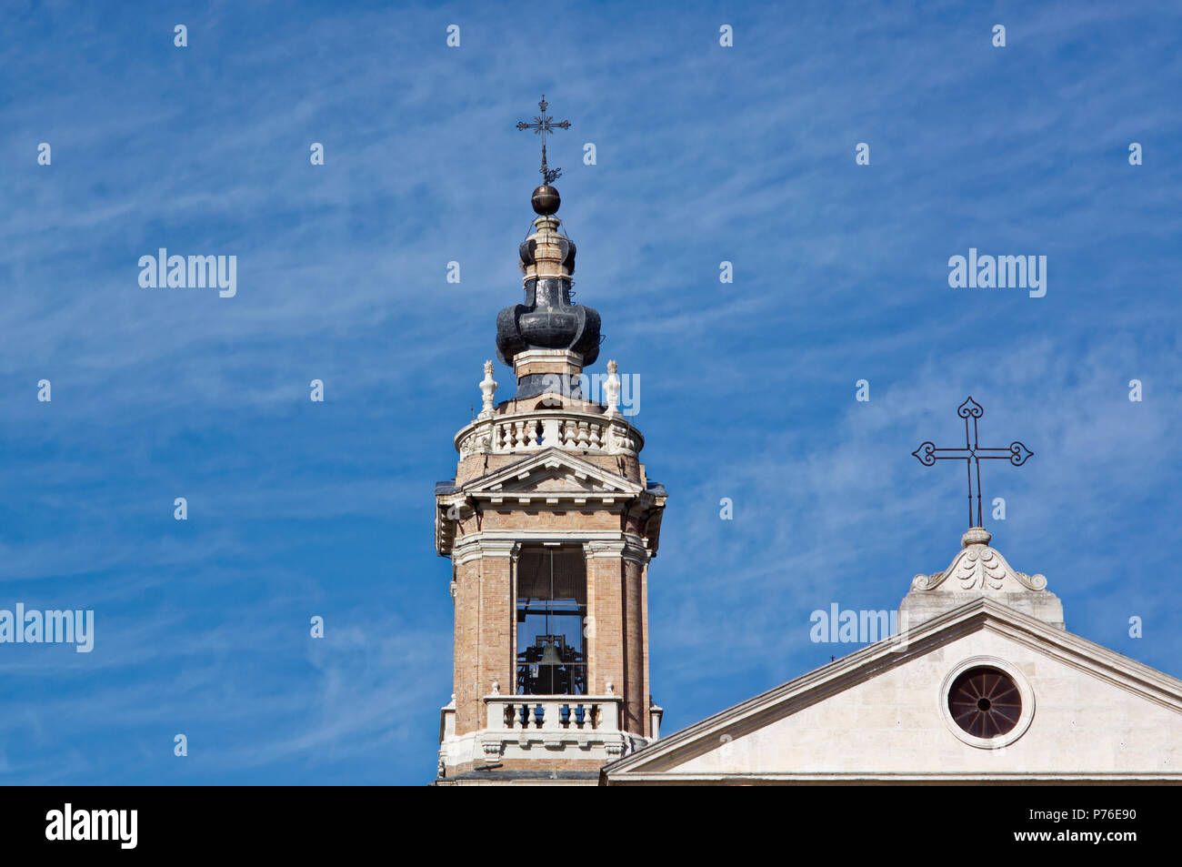 details of architecture, historical buildings of Italy. Stone walls and ...