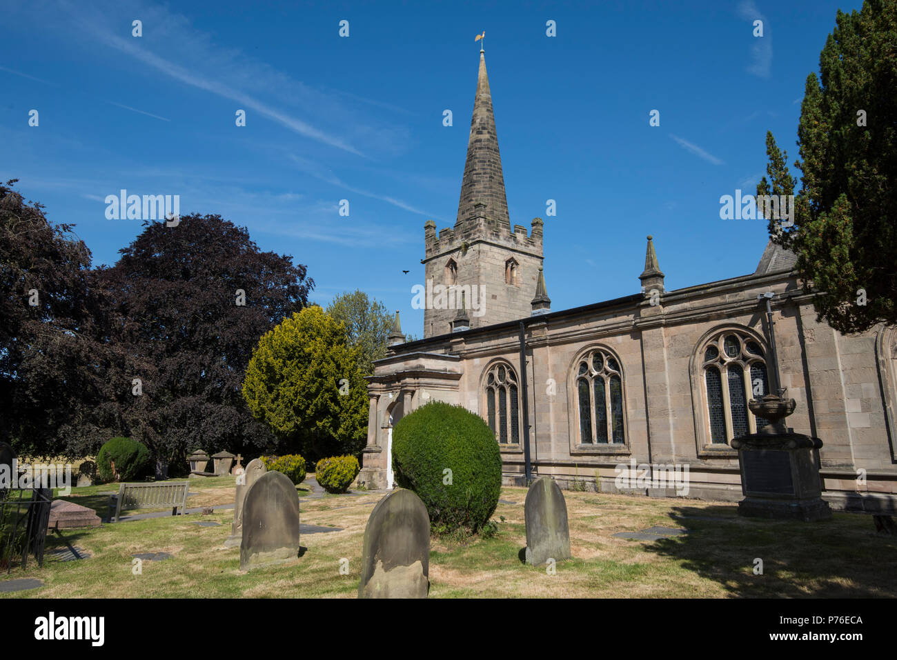 St. Edmund's Church, Holme Pierrepont Nottinghamshire, England UK Stock ...