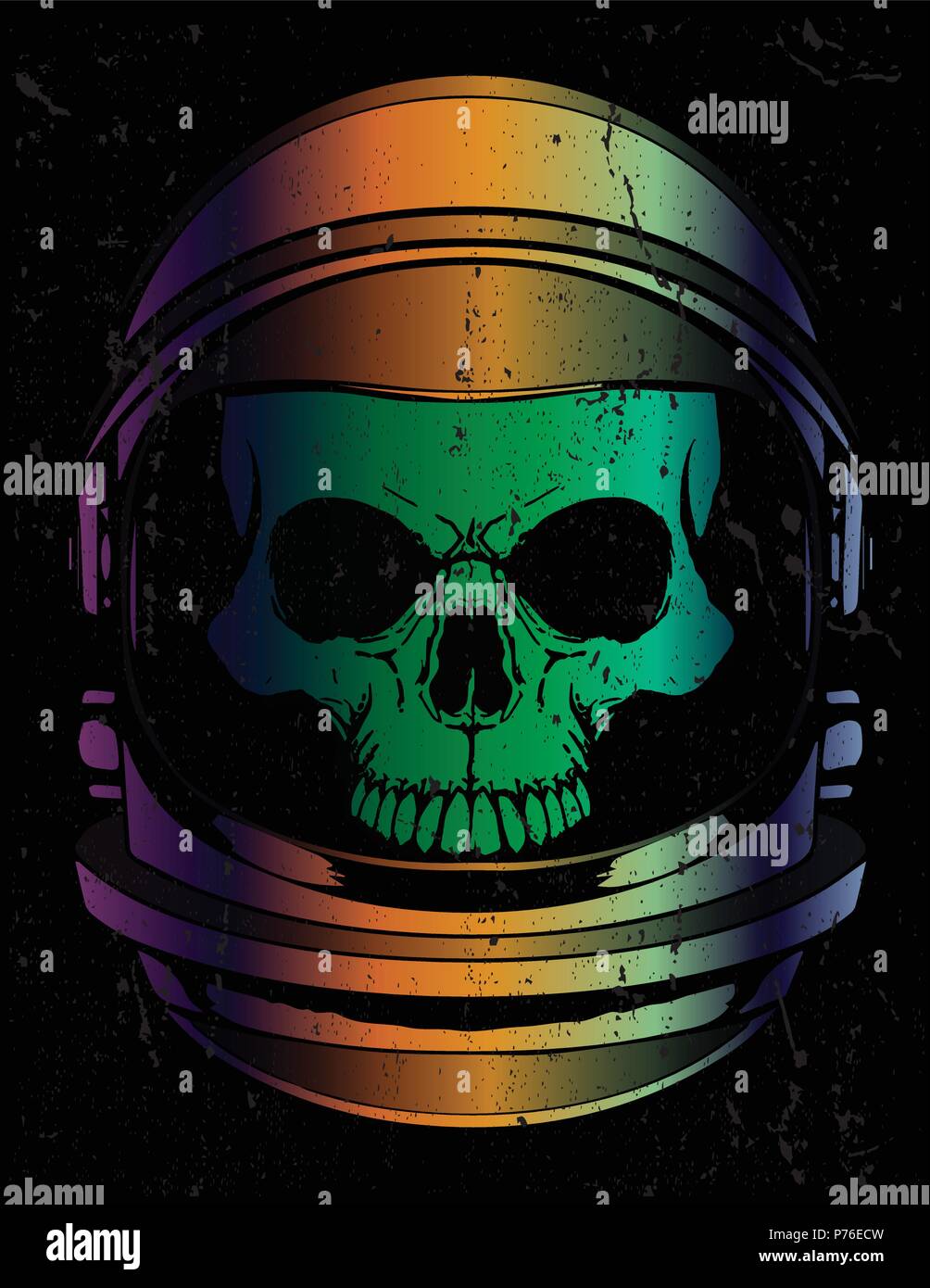 Face astronaut in space Stock Vector Images - Alamy