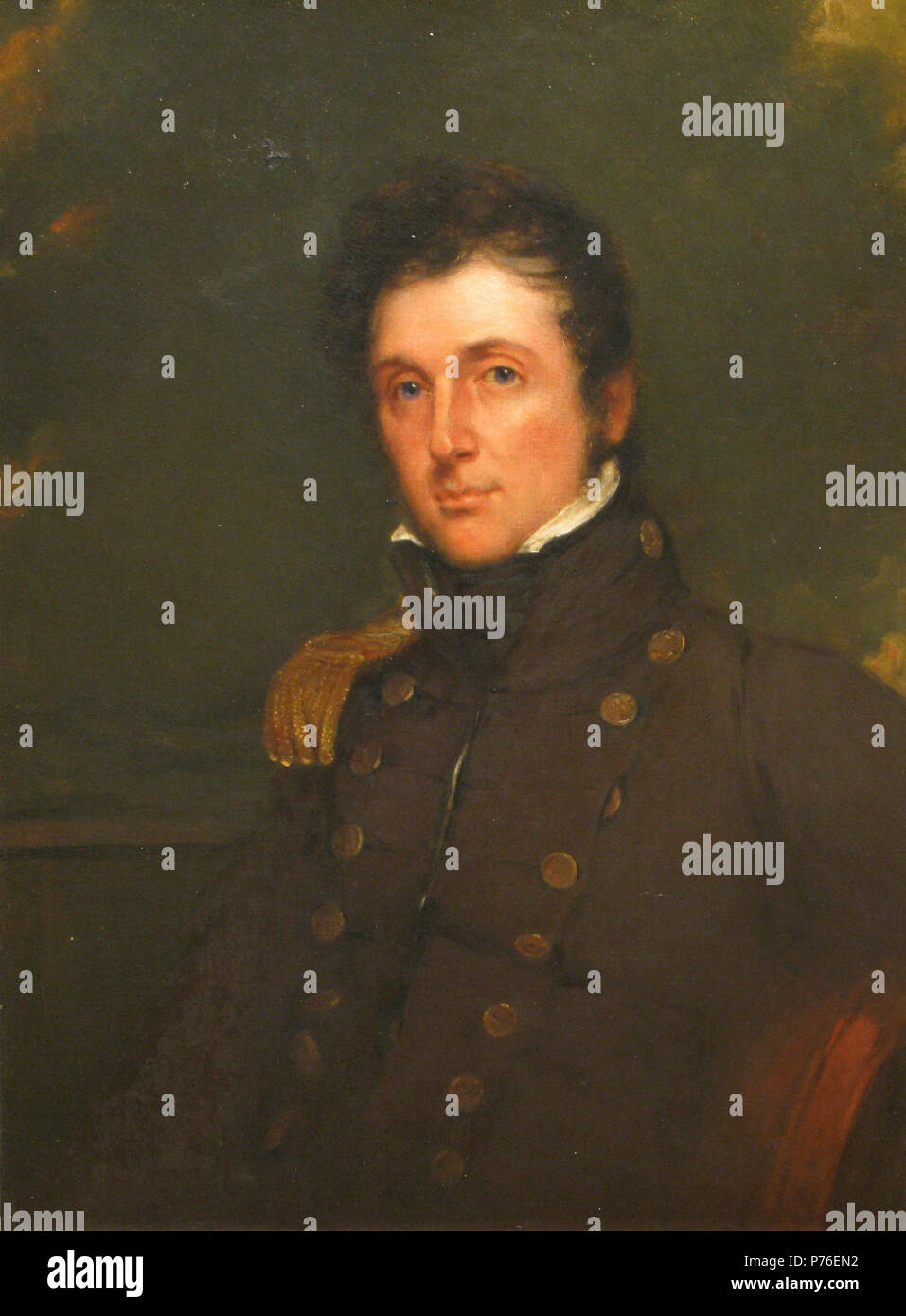 English: Portrait of Leutenent Raymond Henry Jones Perry, United States ...