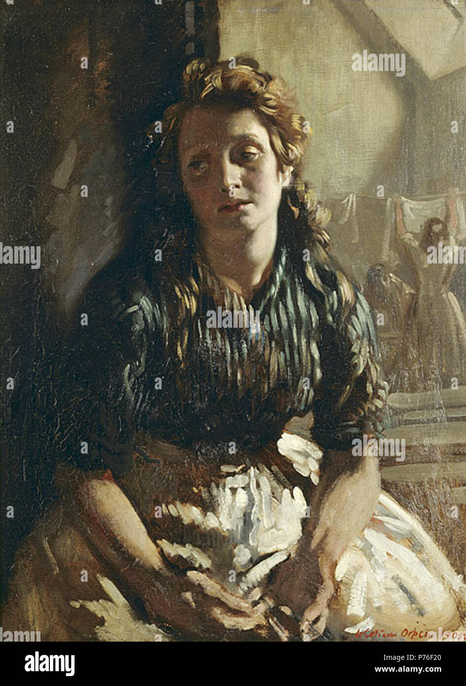 Resting figure painting hi-res stock photography and images - Alamy