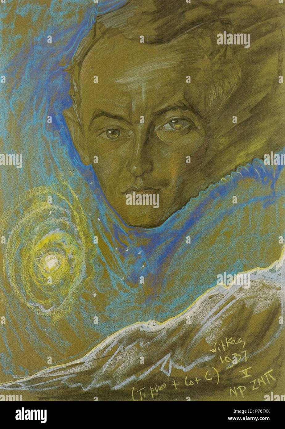 Polski: 'Portret Eugeniusza Lorka', pastel na papierze, 70 x 49 cm ...