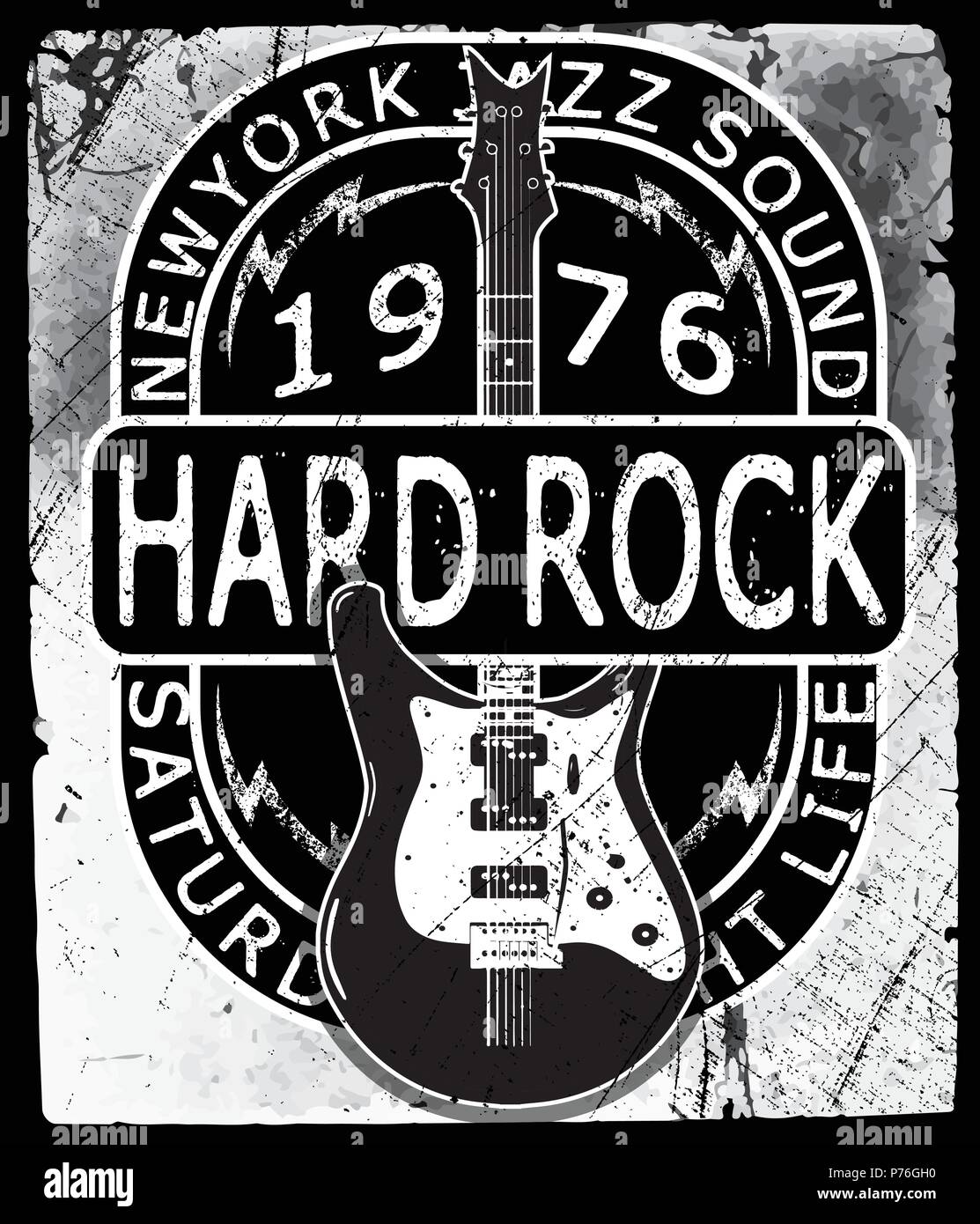 Music Concert Poster Tee Graphic Design Stock Vector Image & Art - Alamy