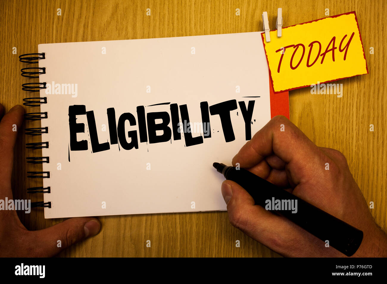 Handwriting text writing Eligibility. Concept meaning State of having ...