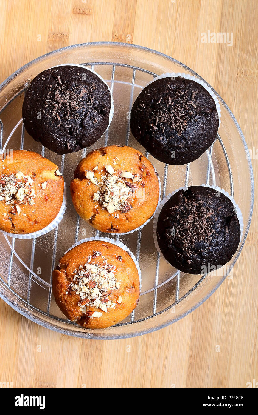 Overhead shot baked muffins hi-res stock photography and images - Alamy