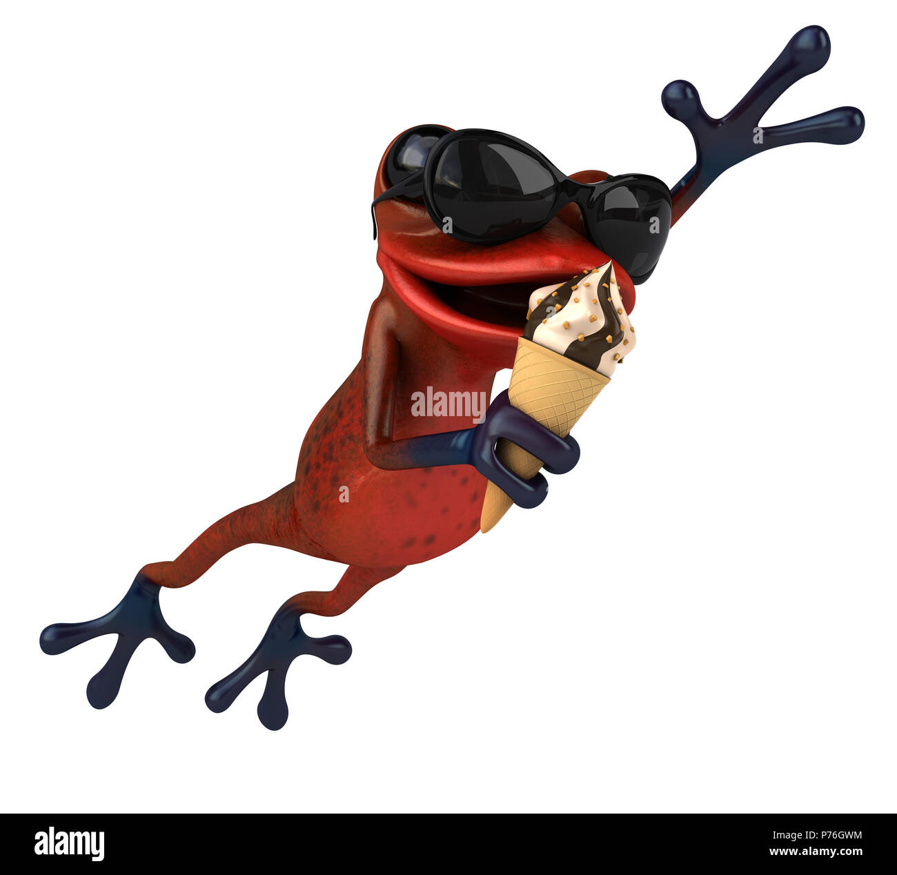 Frog ice Cut Out Stock Images & Pictures - Alamy