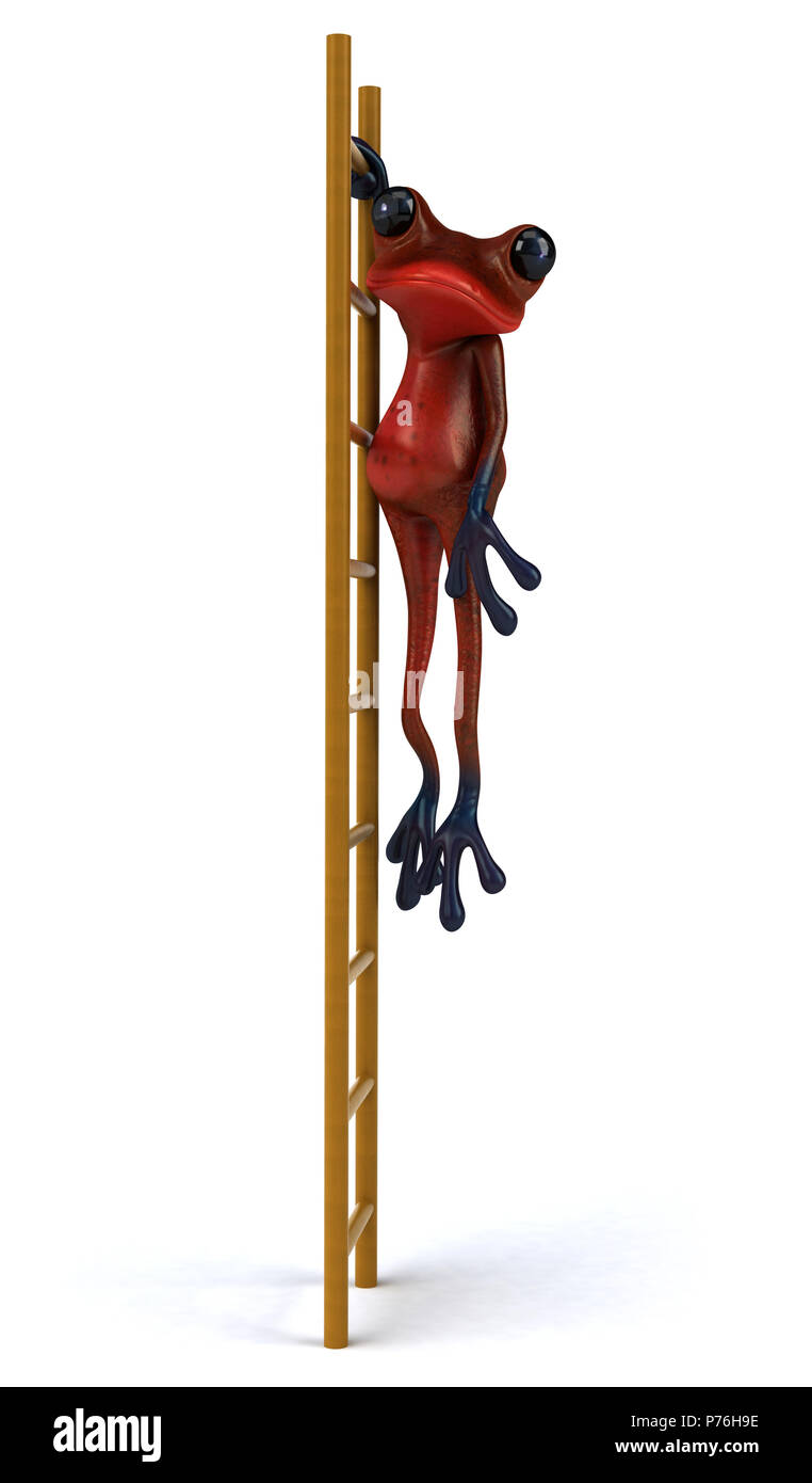 Frog ladder Cut Out Stock Images & Pictures - Alamy