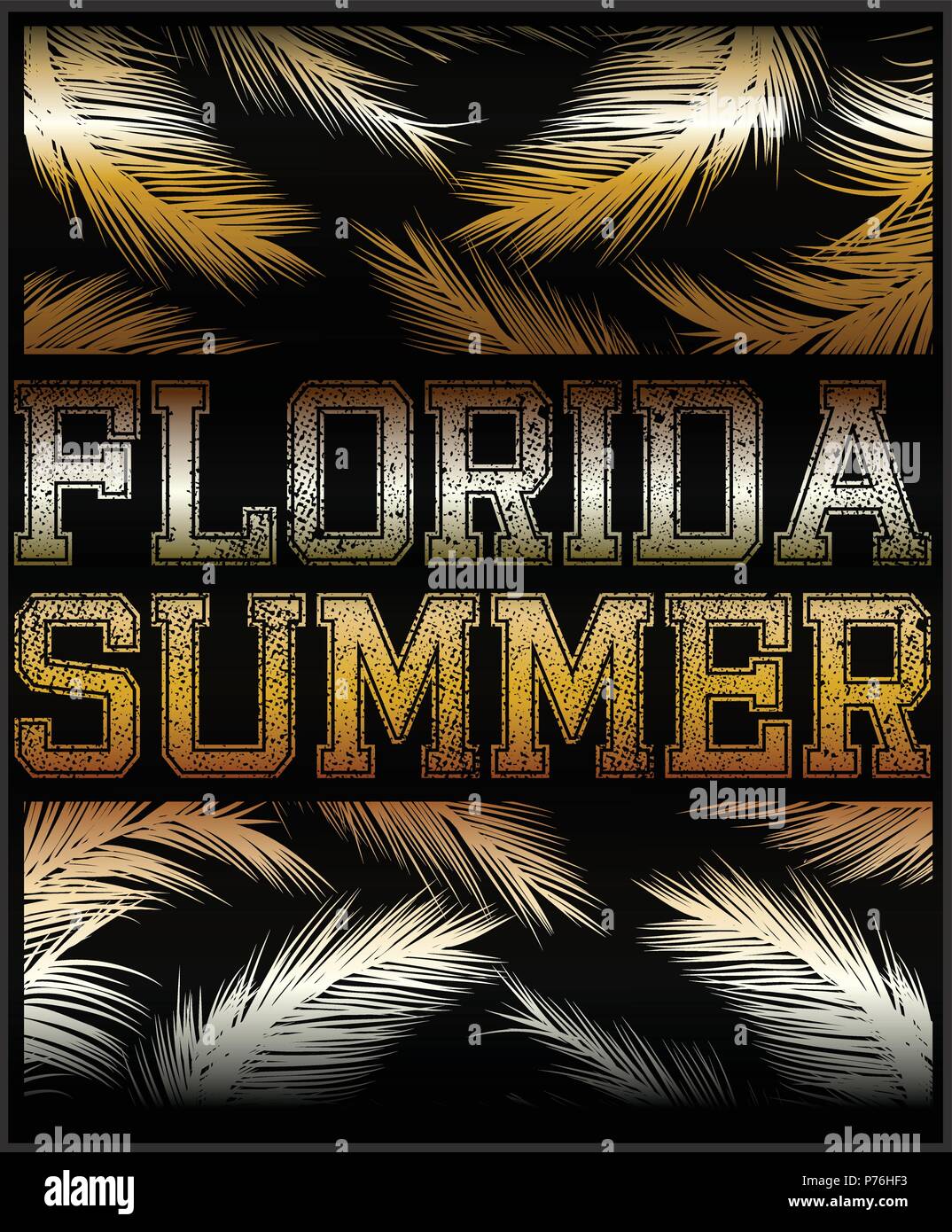 Florida plate Stock Vector Images - Alamy