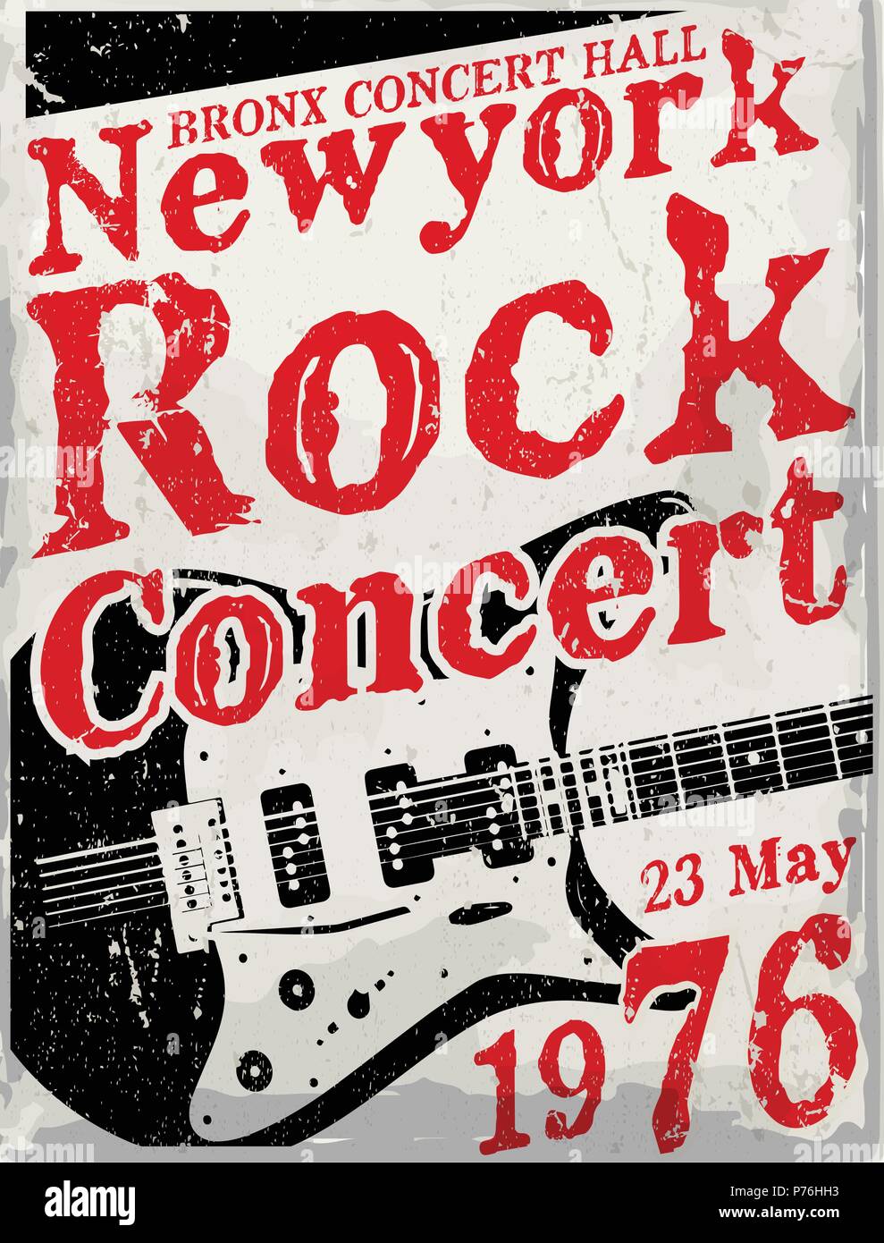 Music Concert Poster Tee Graphic Design Stock Vector Image & Art - Alamy