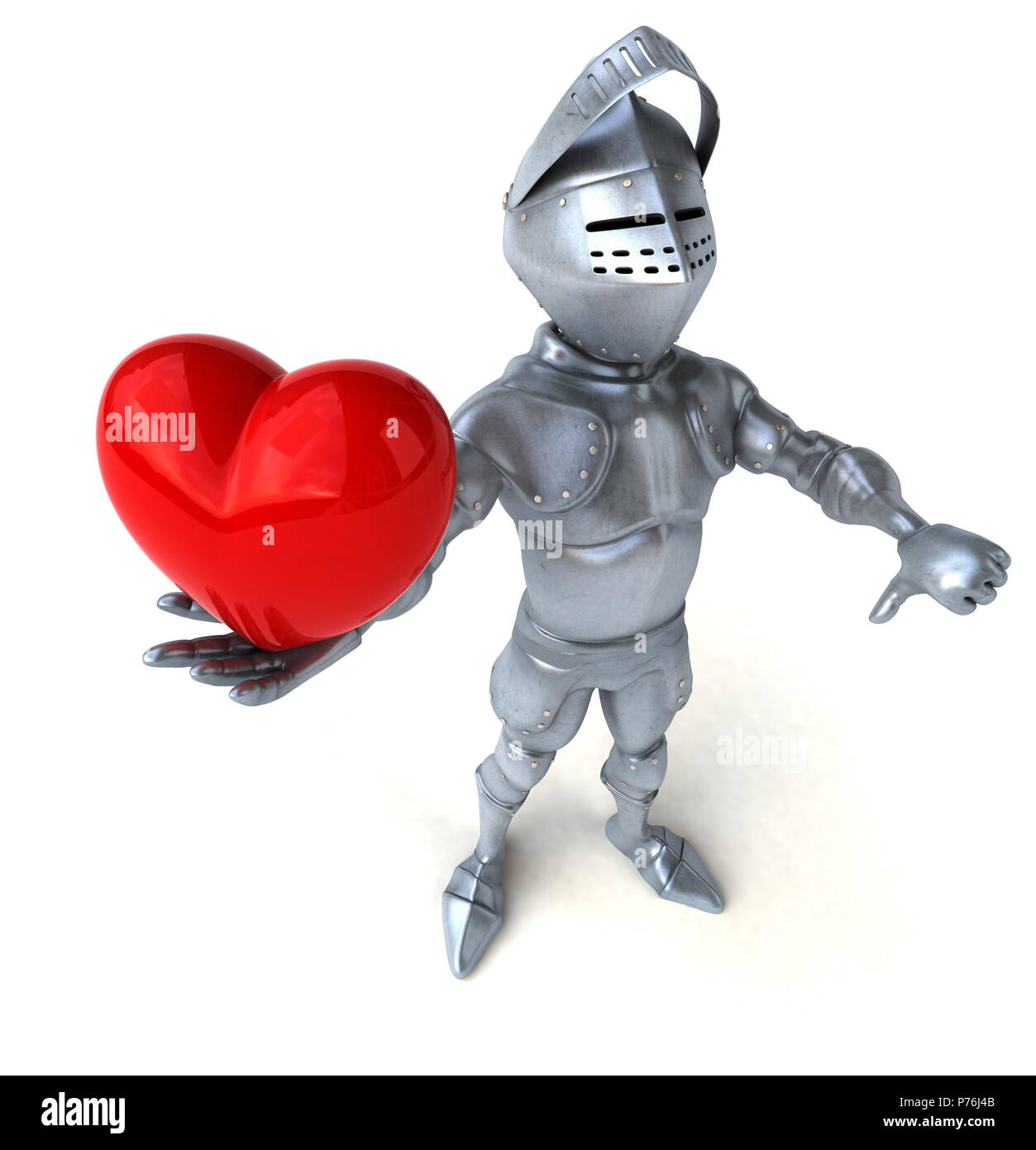 3d man heart costume isolated Cut Out Stock Images & Pictures - Alamy