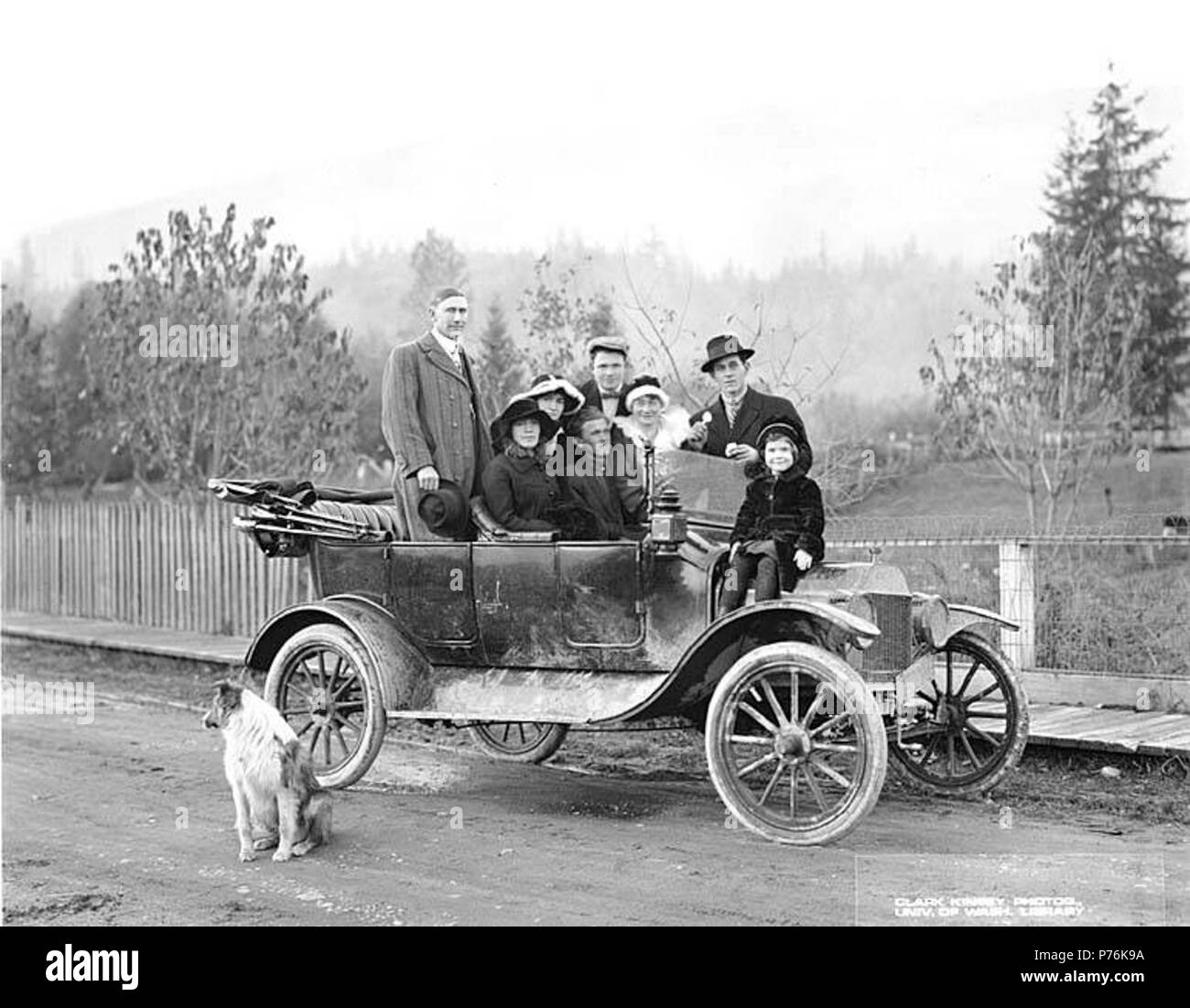 Touring model t ford car Black and White Stock Photos & Images - Alamy