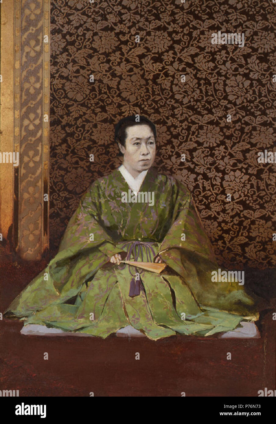 English: Tenshin : . before 1934 220 Tenshoin by Kawamura Kiyoo Stock Photo - Alamy