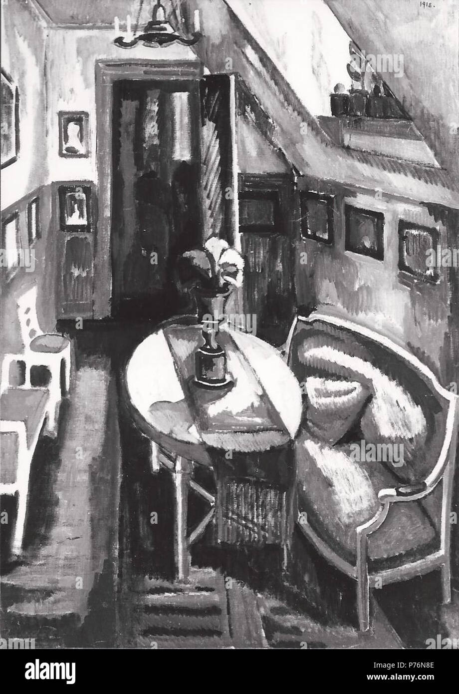 The blue room . 16 June 1989 220 The blue room Stock Photo - Alamy