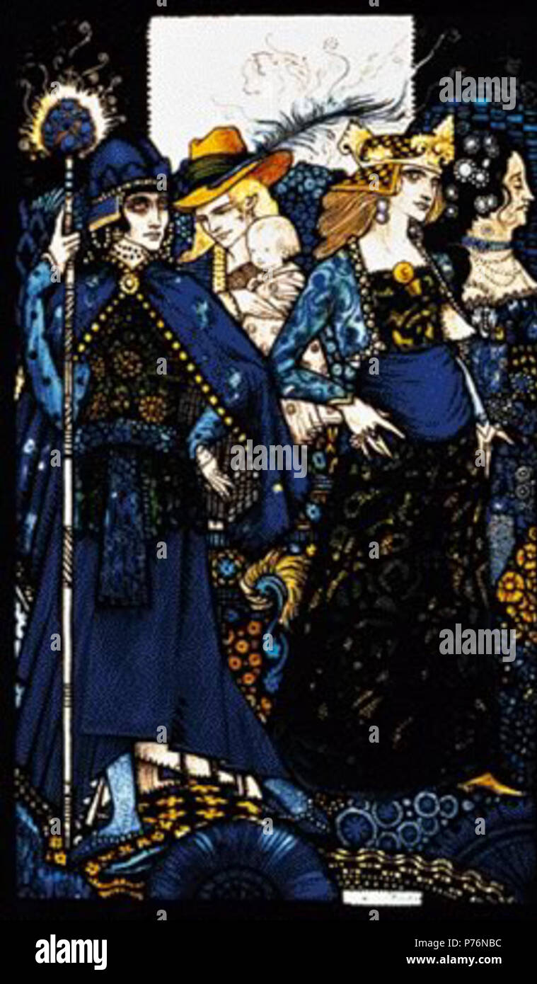 The Queens of Sheba, Meath and Connaught Coifed with crown, or gaudy ...