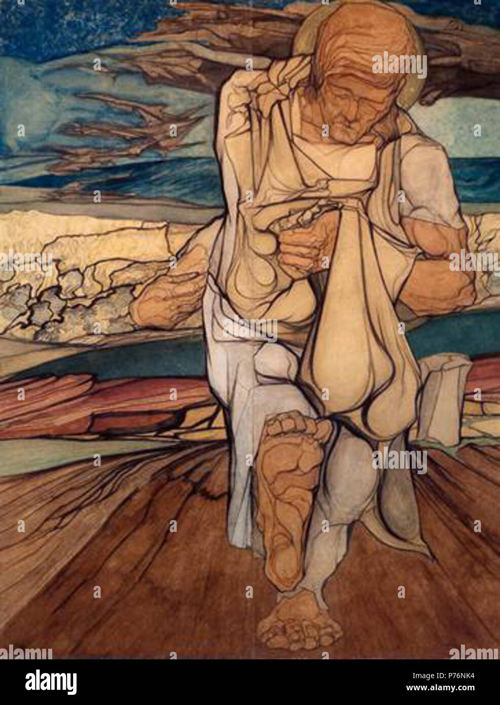 English: The Sower . 1900s 222 Thorn-Sower Stock Photo - Alamy