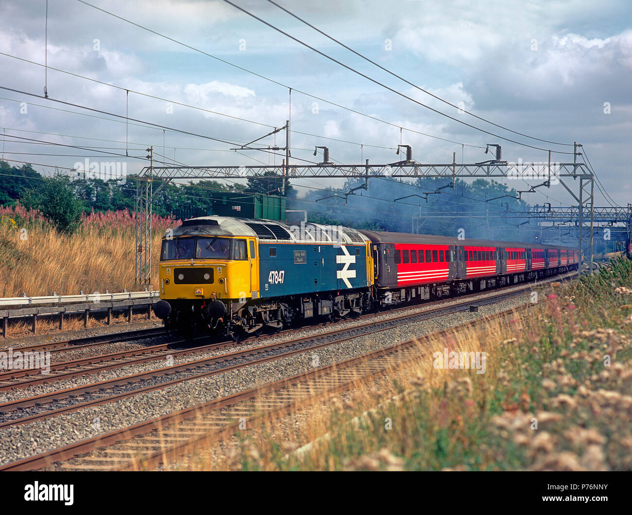 West coast railways class 47 hi-res stock photography and images - Alamy