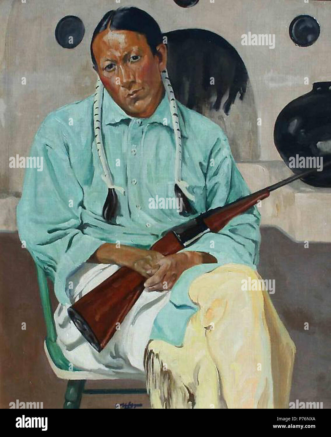 . Frank Archuleta (Taos Indian with Rifle) circa 1925 223 'Frank ...