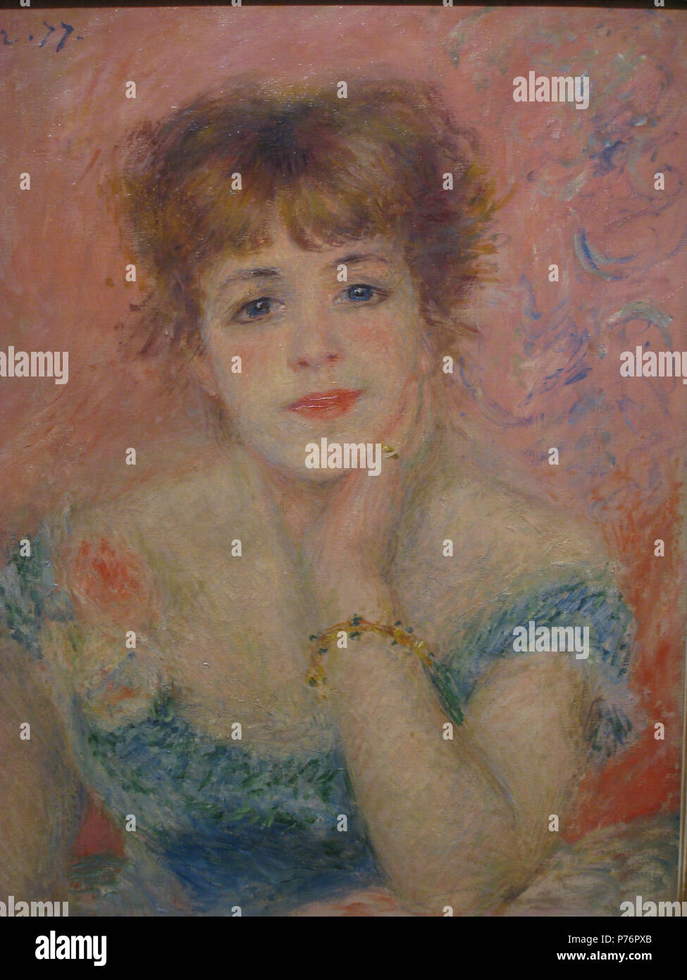 . English: Portrait of the Actress Jeanne Samary Français : Portrait de ...