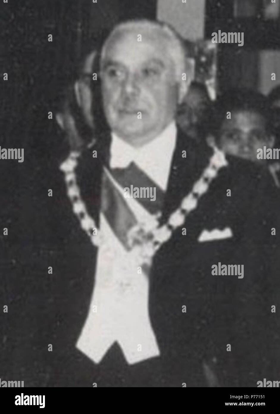 English: Rafael Trujillo of the Dominican Republic, during an official ...