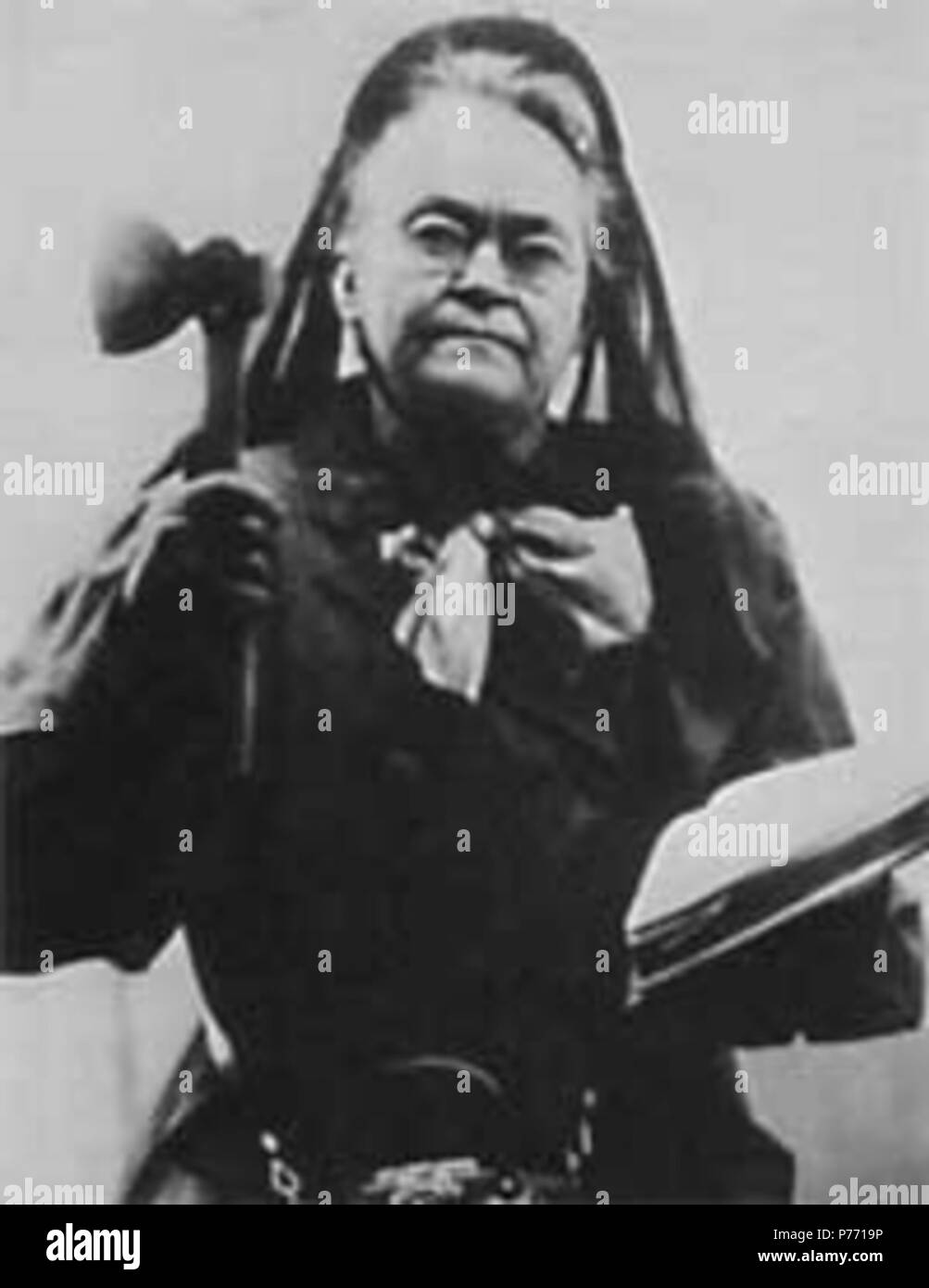 Carrie Nation in 1910 . before 1911 1 Carrie Nation Stock Photo - Alamy