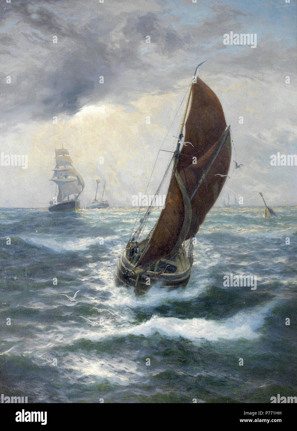 Shipping in xix century hi-res stock photography and images - Alamy