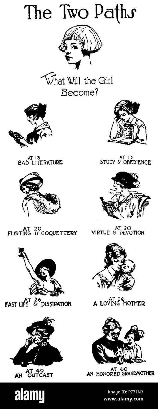 1 The Two Paths F Stock Photo Alamy