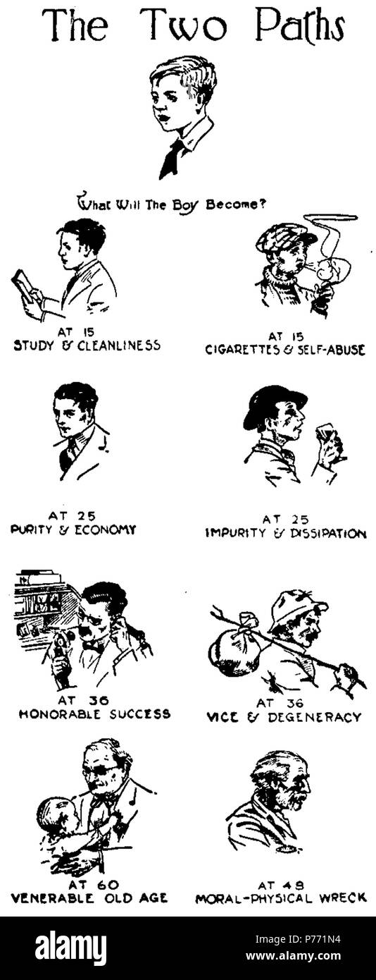 1 The two paths (m Stock Photo - Alamy