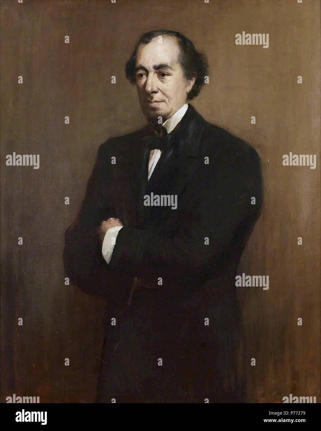 Millais John Everett - Benjamin Disraeli 1st Earl of Beaconsfield 2 ...