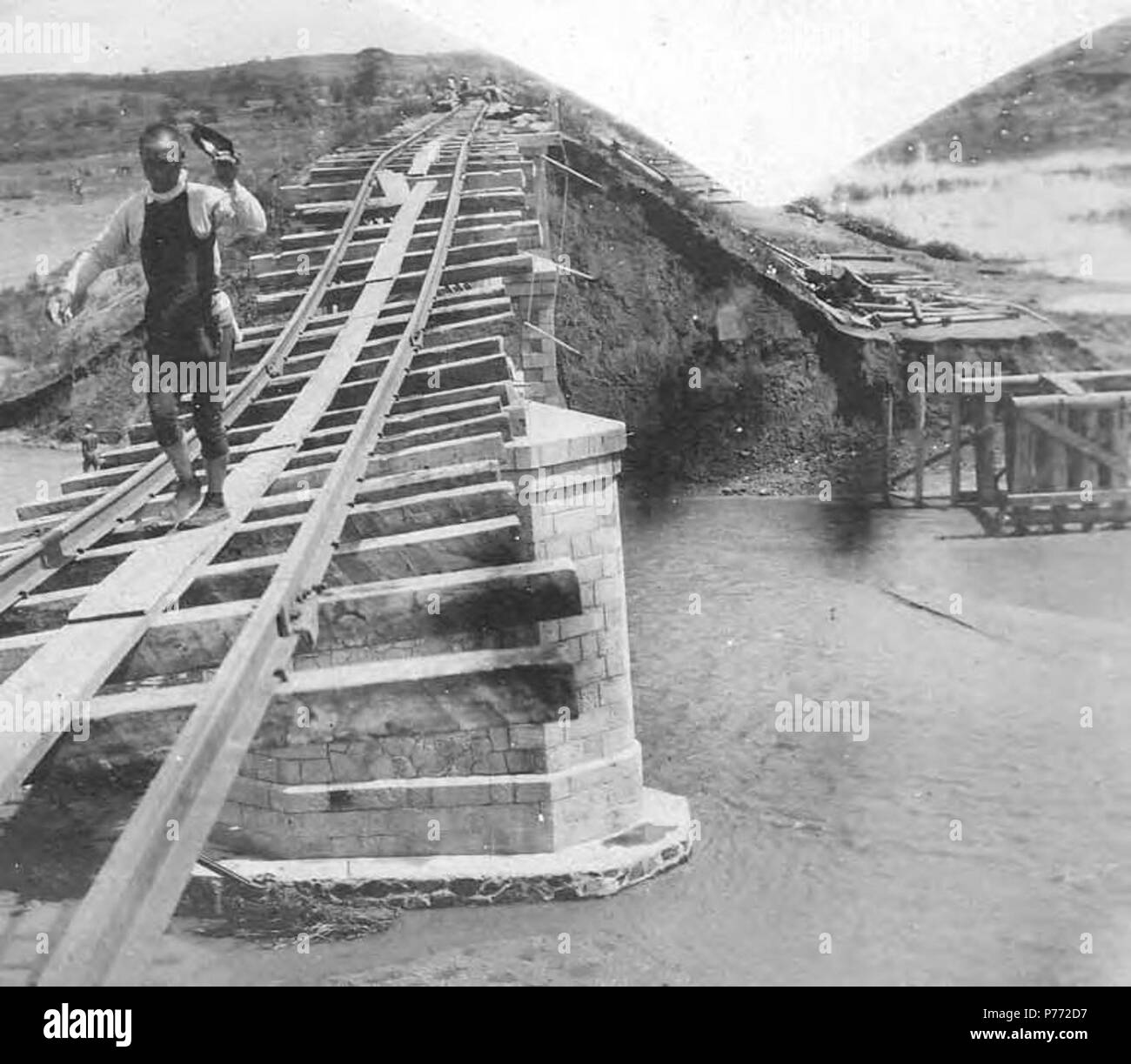 Chinese immigrant railroad Black and White Stock Photos & Images - Alamy