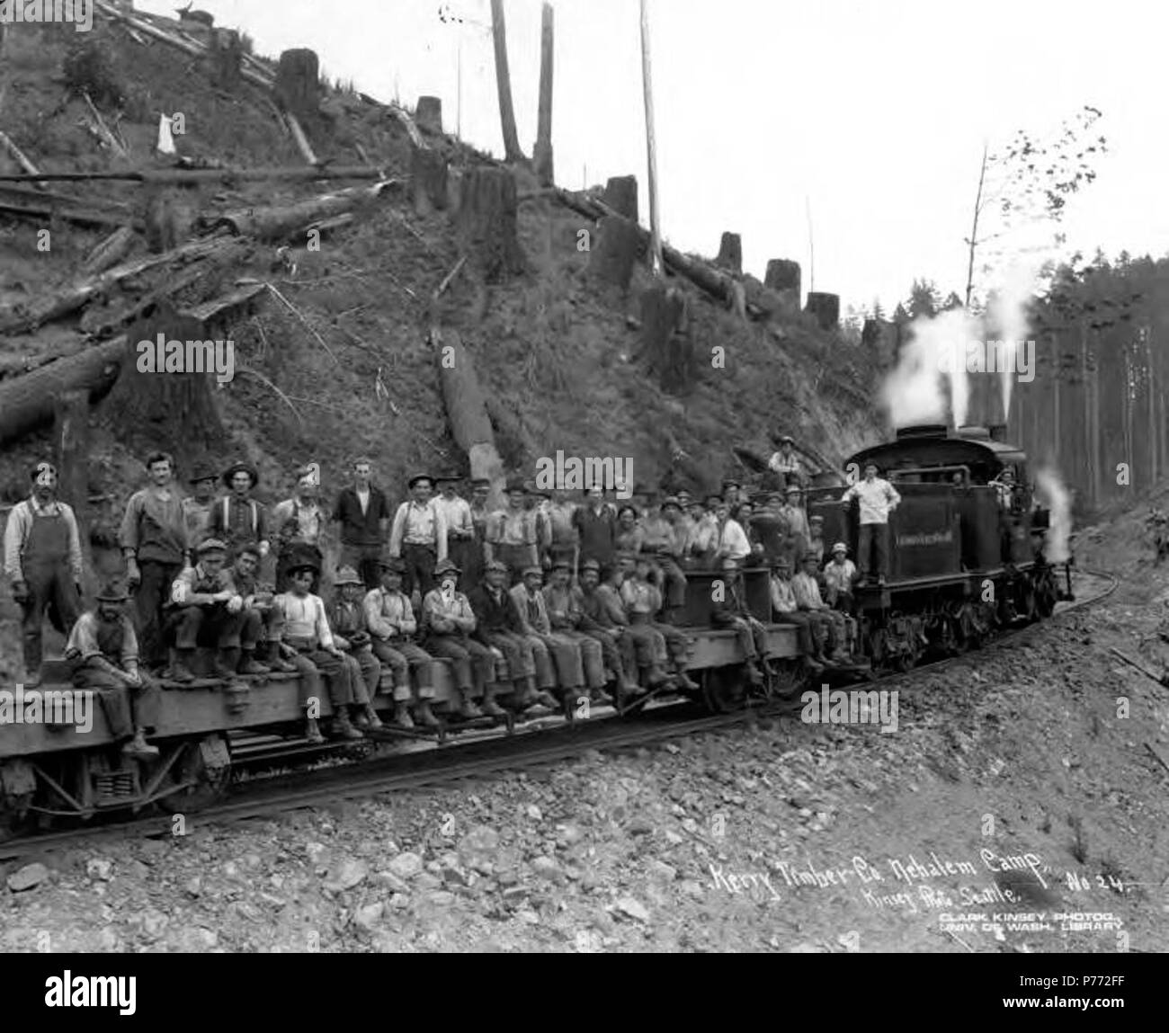 Construction timber from early Black and White Stock Photos & Images ...
