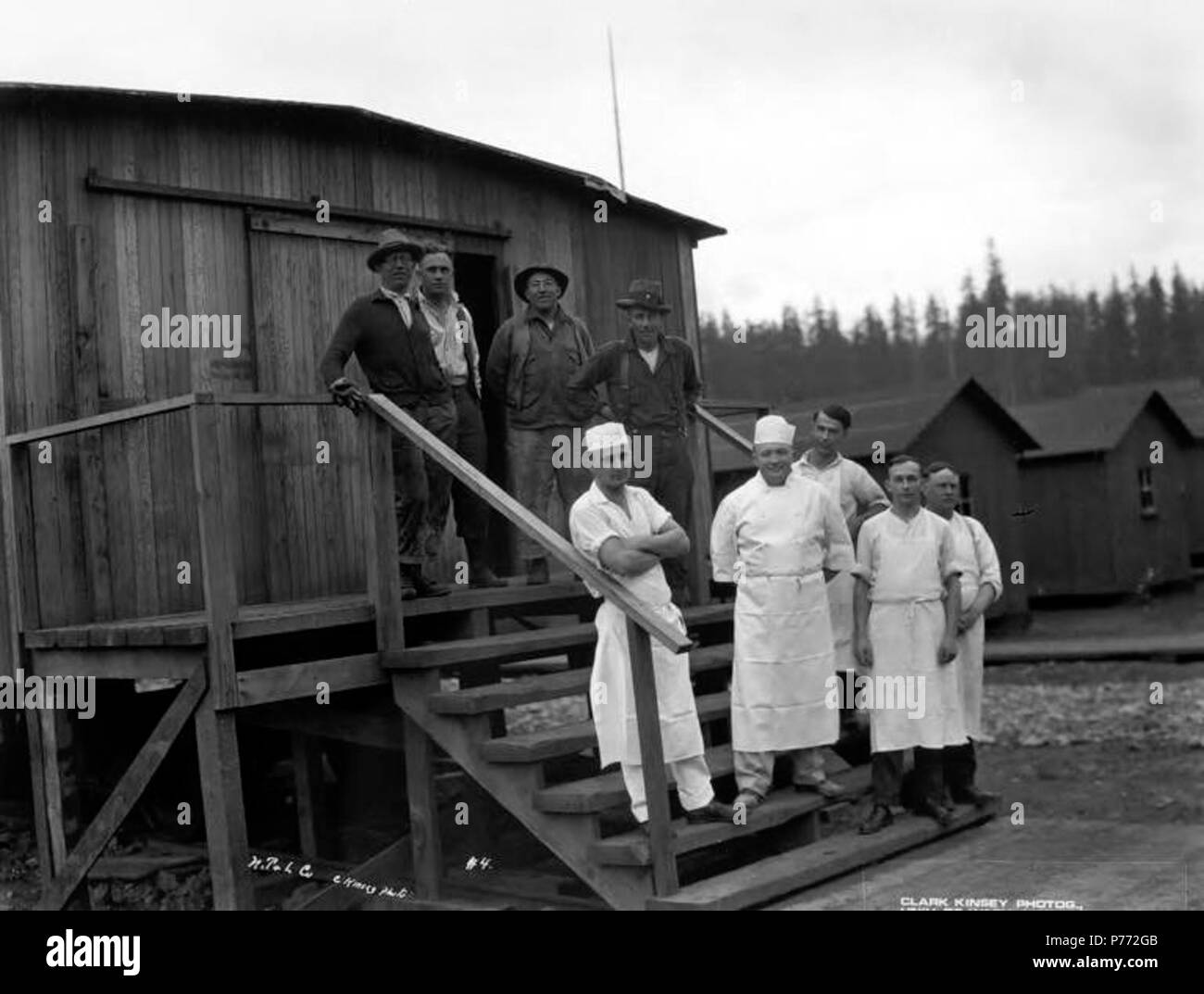 Logging in oregon Black and White Stock Photos & Images - Alamy