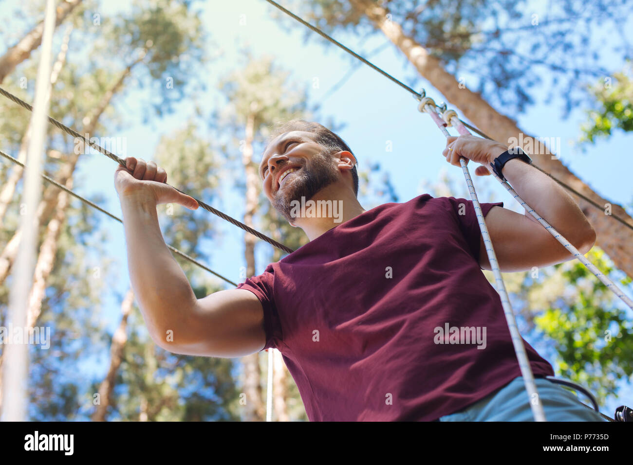 Man enjoying himself hi-res stock photography and images - Alamy