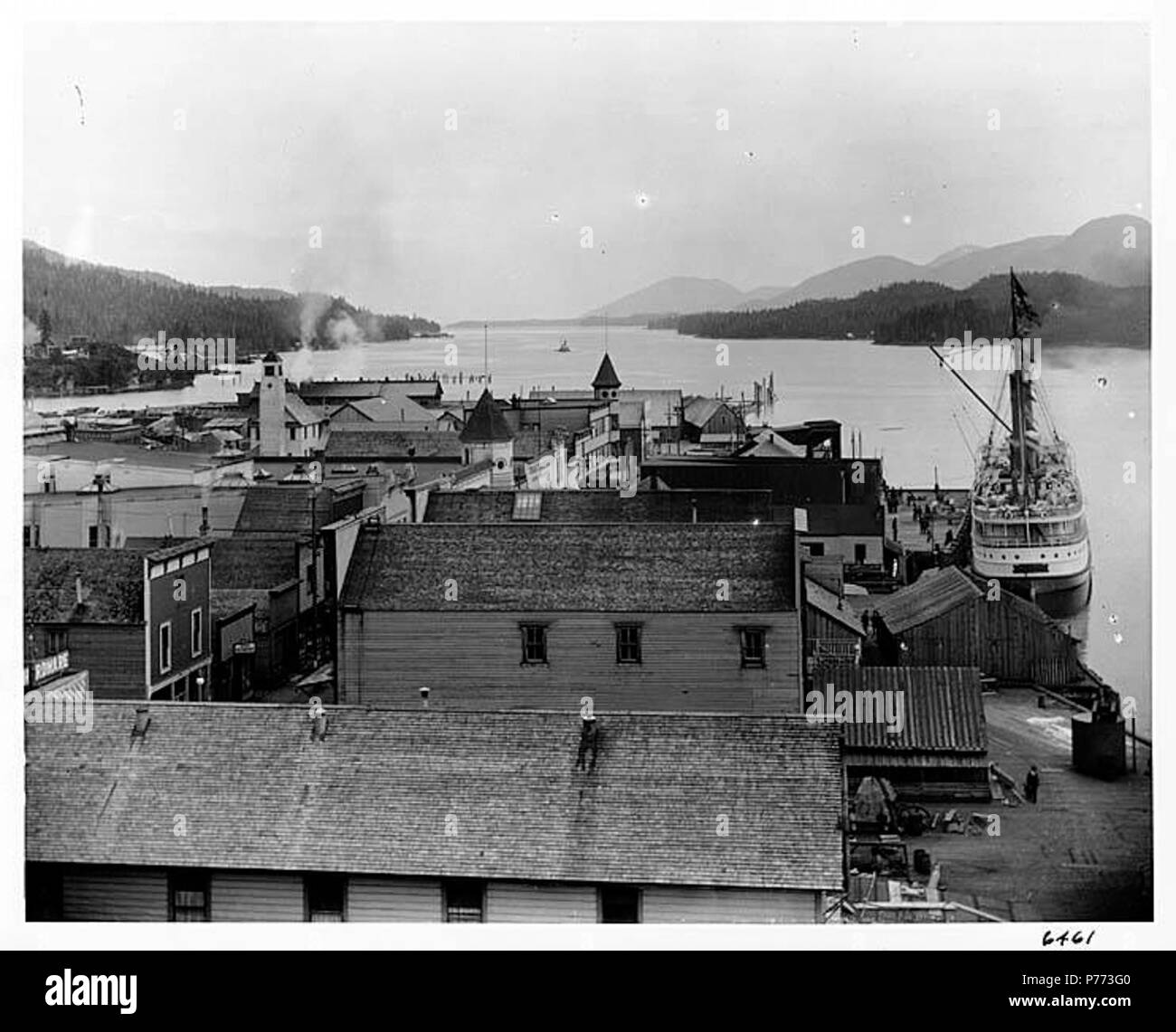 Water pier piers wharves Black and White Stock Photos & Images - Alamy