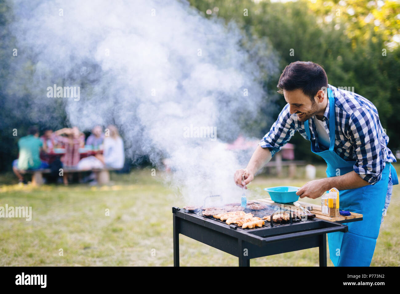 Barbecue bbq food leisure hi-res stock photography and images - Alamy