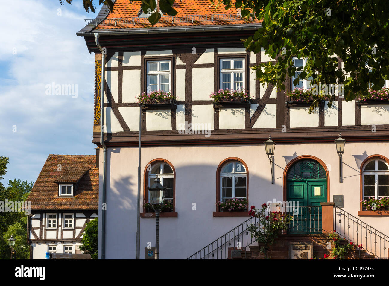historic bad vilbel hesse germany Stock Photo - Alamy