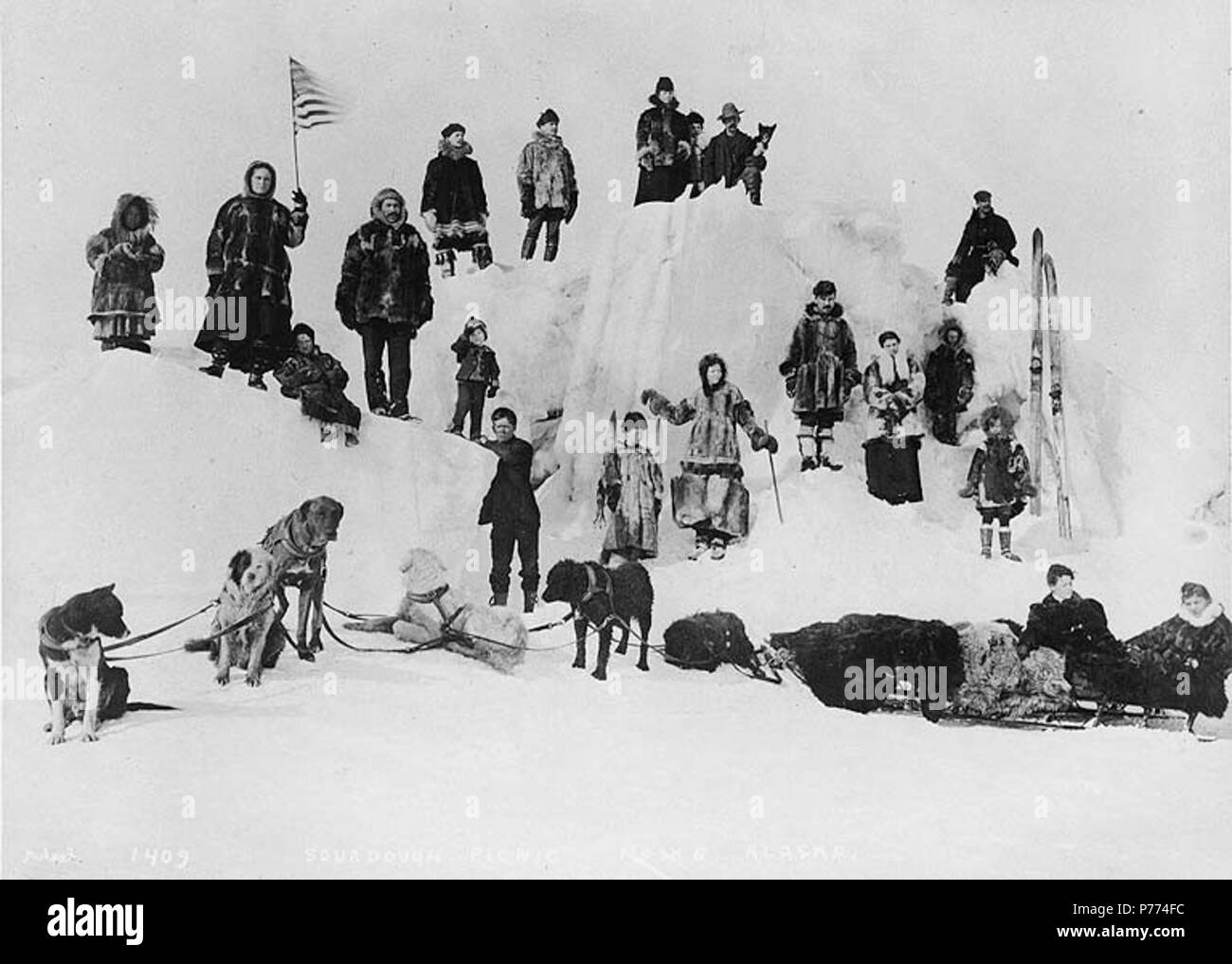 American flag a photo Black and White Stock Photos & Images - Alamy