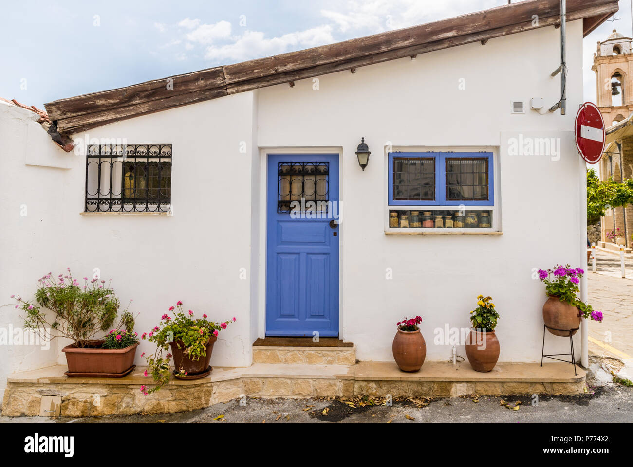 A view of the traditional village Lania in Cyprus Stock Photo - Alamy