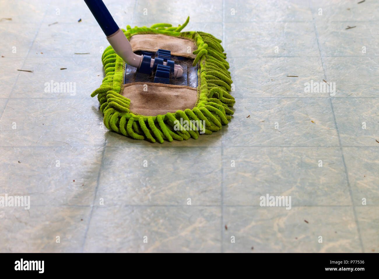 Sweeping mopping floor kitchen hi-res stock photography and images - Alamy